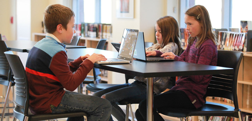 Learning Commons / Library - Marshall Springs School